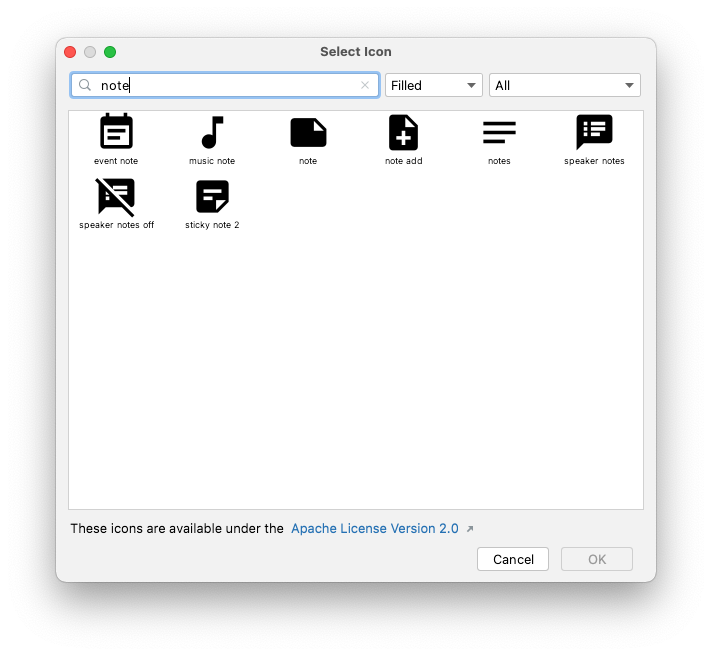 Distorted Iconsnote · Issue 106201 · Flutterflutter · Github