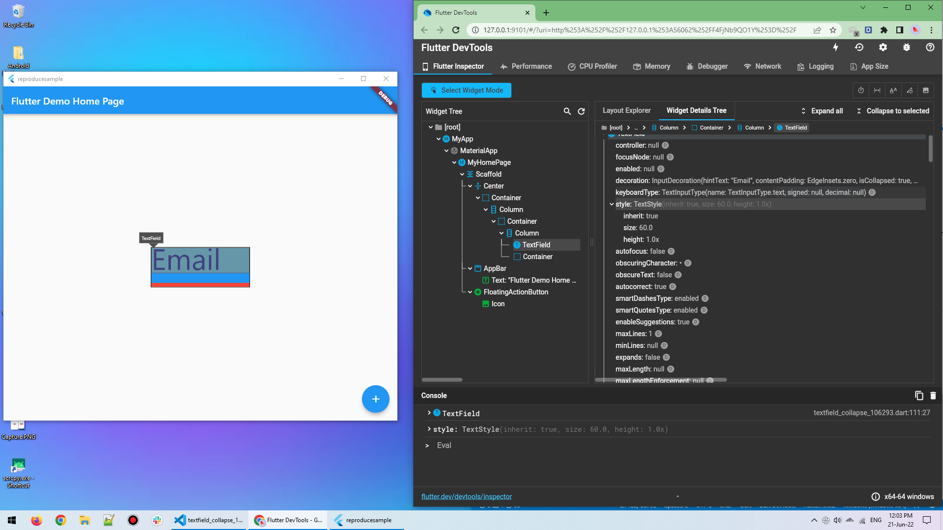 TextField isCollapsed isDense Windows Android · Issue #106293 · flutter ... TextField isCollapsed isDense Windows Android · Issue #106293 · flutter ...