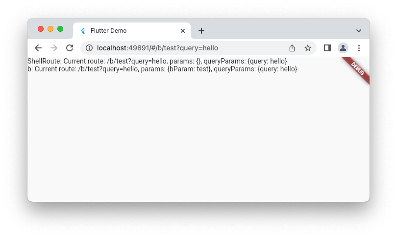 [go Router] Shellroute Doesn T Correctly Parse `gorouterstate Params` · Issue 112444 · Flutter