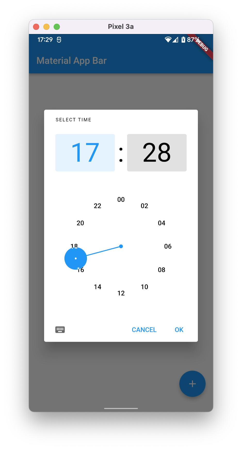 TimePickerDialog is the wrong kind and behavior · Issue #44812 · flutter/flutter · GitHub