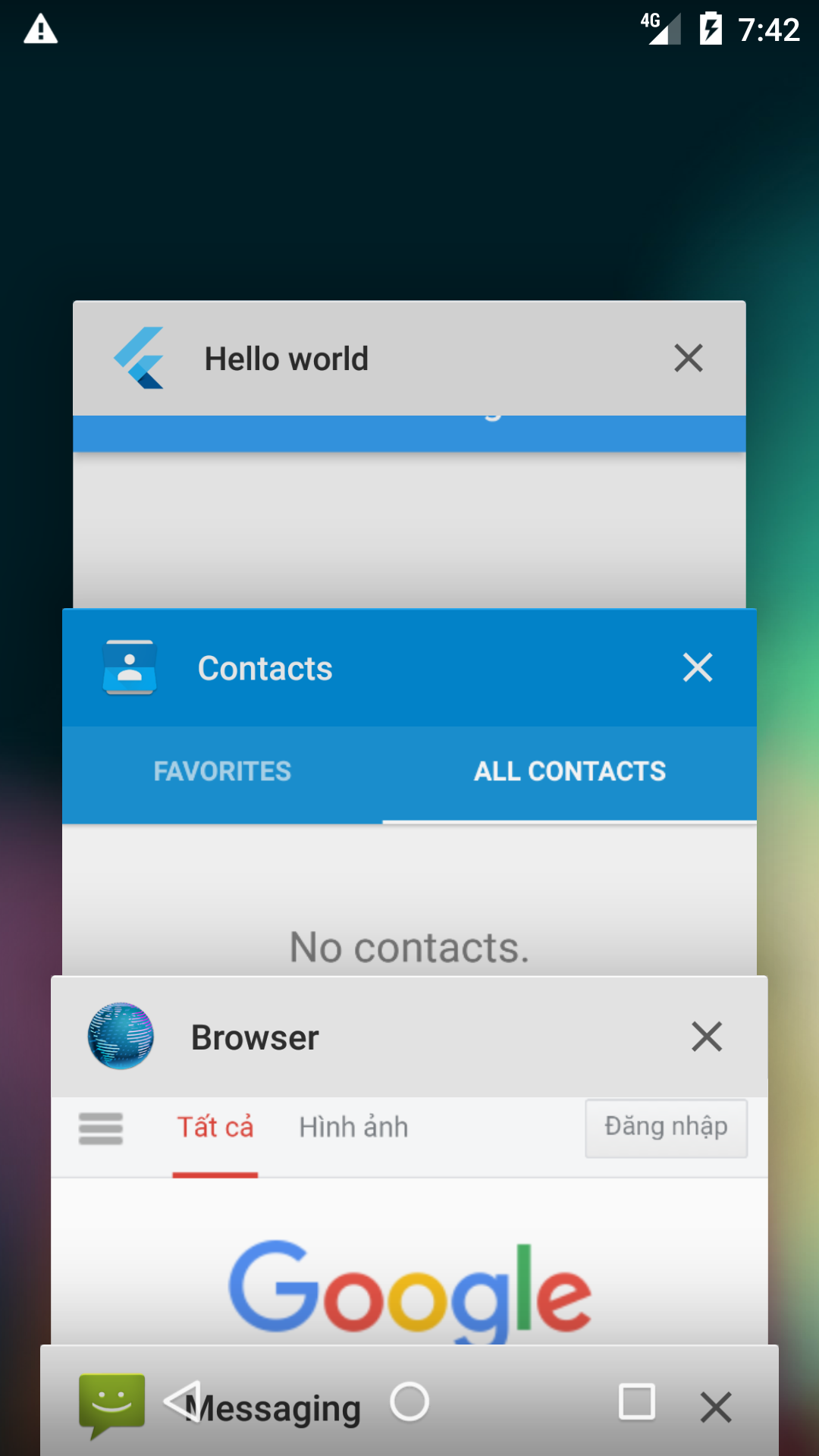 On Android 5 (API 21) Appbar is shown behind the header on recent apps list · Issue #17551 ...