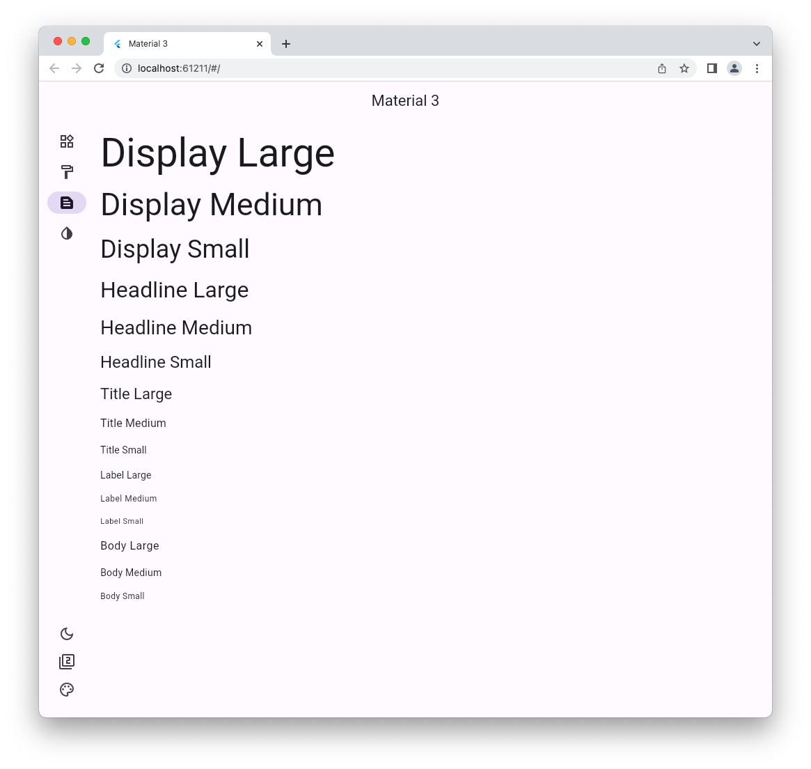 Default Typography Titlesmall Is Bolder Than Titlemedium · Issue 120662 · Flutter Flutter · Github