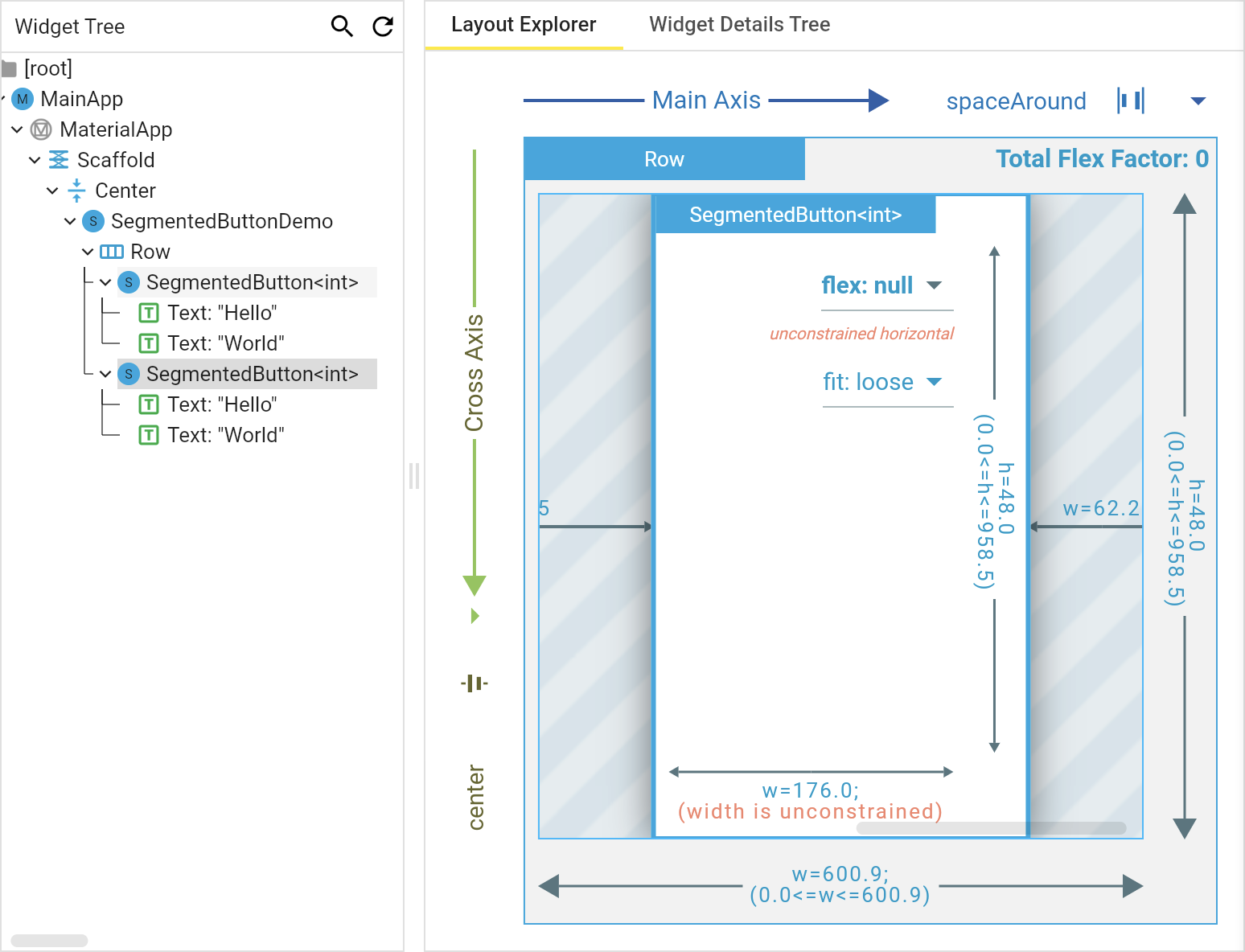 Height of SegmentedButton does not match Material3 spec and cannot be changed · Issue #121493 ...
