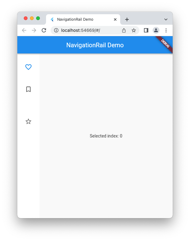 Add Spacer type widget in middle of NavigationRailDestination. · Issue #122458 · flutter/flutter ...