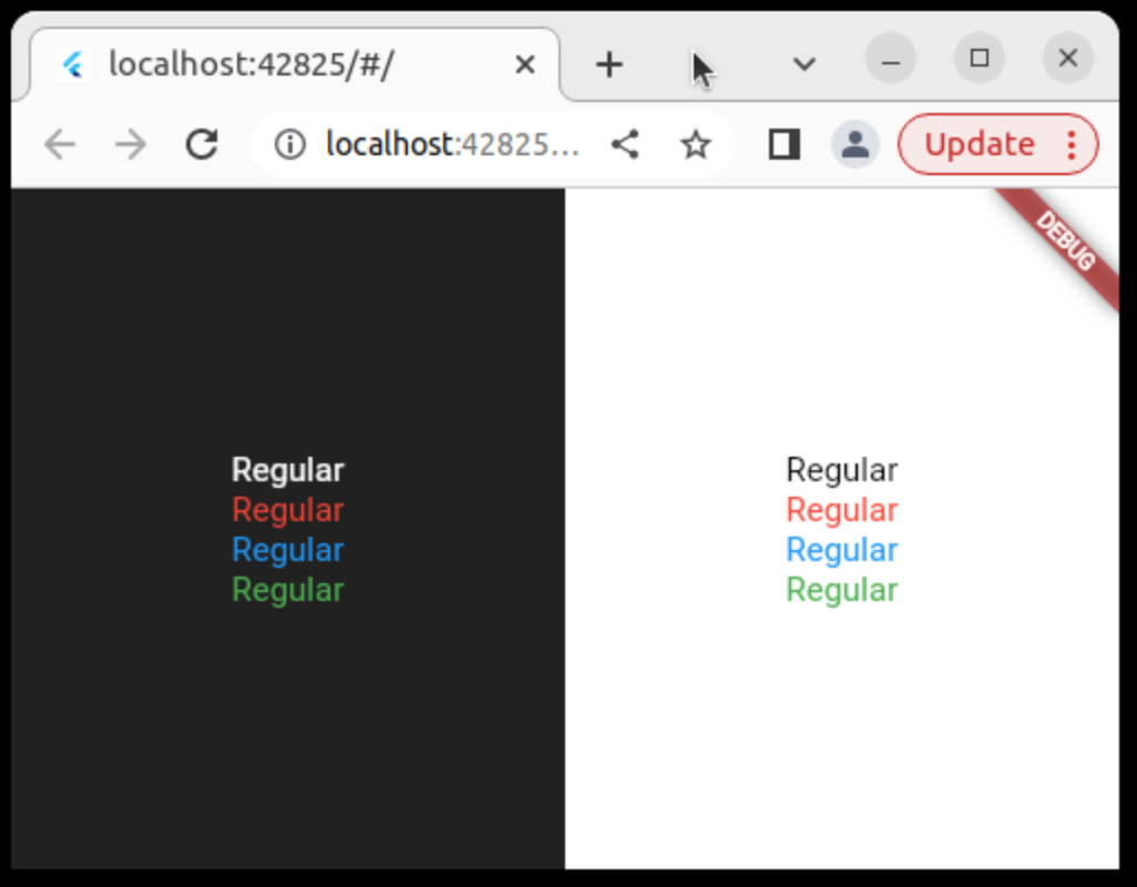 Fonts are rendered with inconsistent anti-aliasing · Issue #123345 · flutter/flutter · GitHub