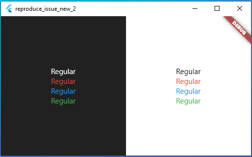 Fonts are rendered with inconsistent anti-aliasing · Issue #123345 · flutter/flutter · GitHub