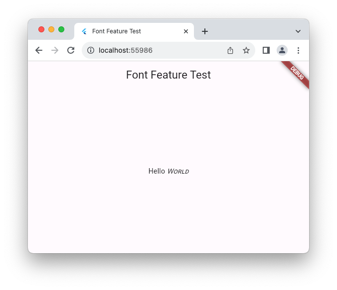 FontStyle.italic is not possible to combine with FontFeature.enable('smcp') · Issue #134534 ...