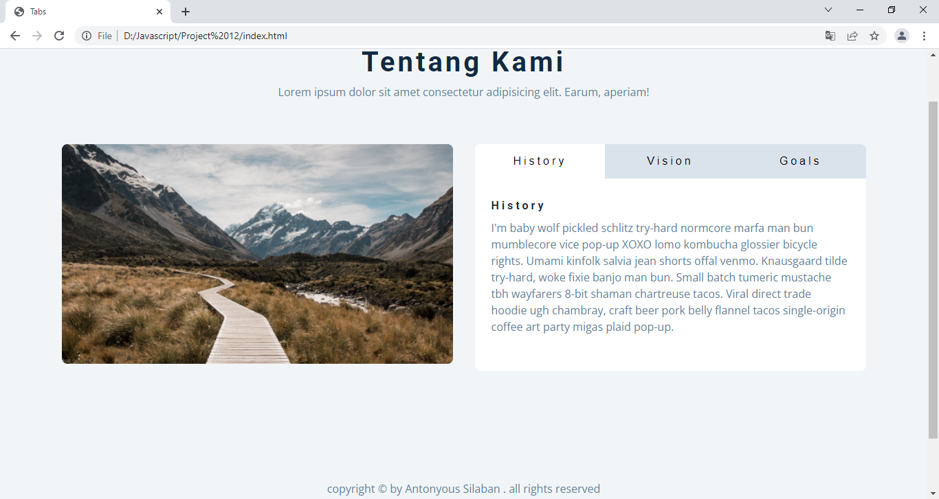 GitHub - AntonyousSilaban/tabs