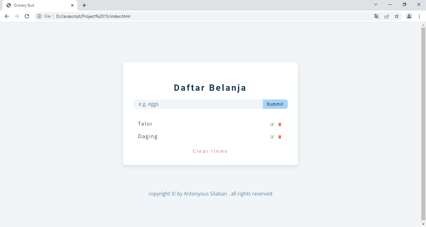 GitHub - AntonyousSilaban/daftar-belanja