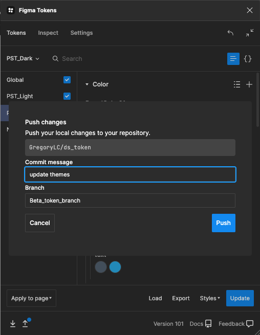 Sets deselected after push to GitHub · Issue #780 · tokens-studio/figma-plugin · GitHub