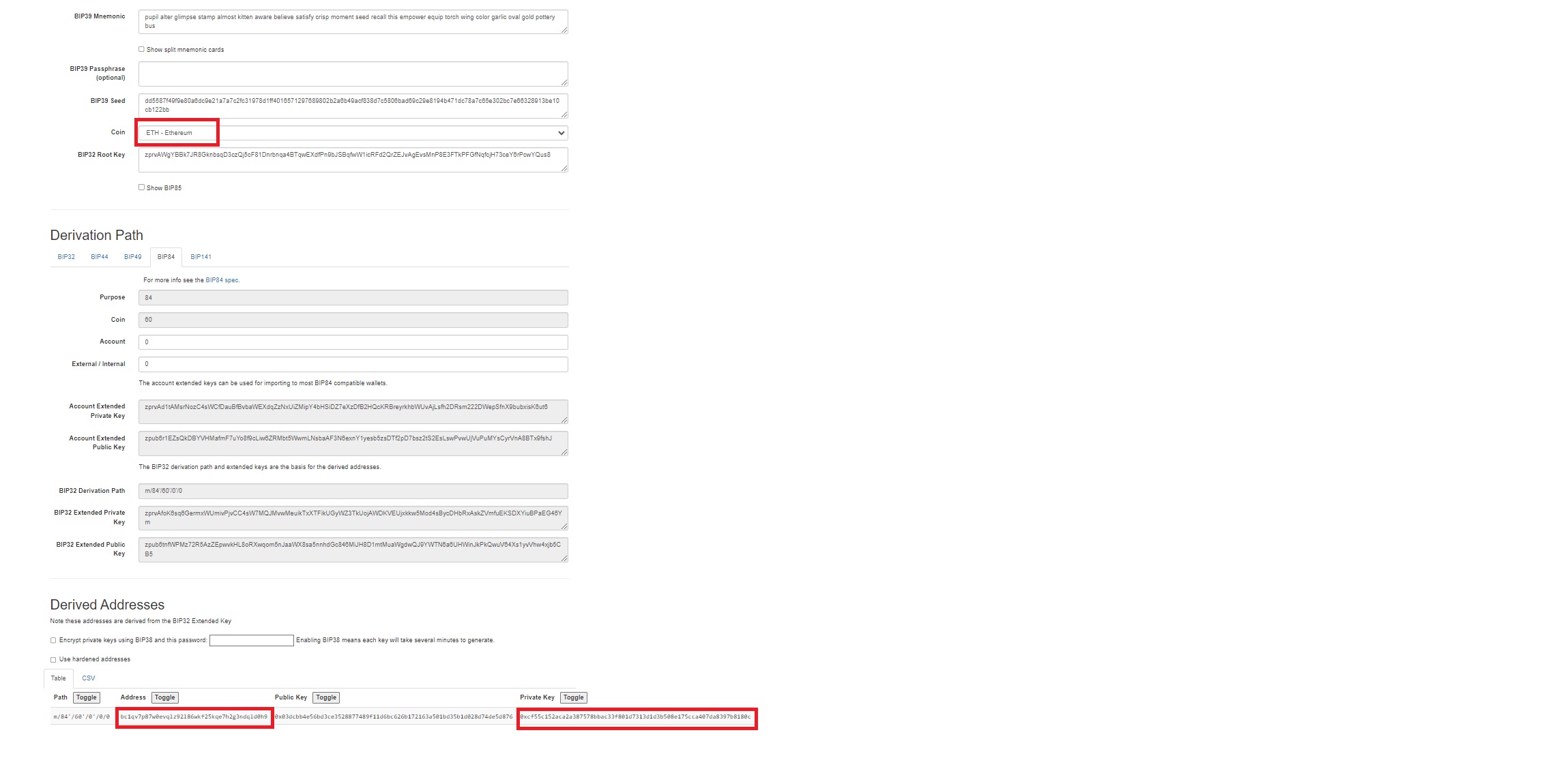 Sending BTC to segwit bc1 adres generated under the ETH tab · Issue ...