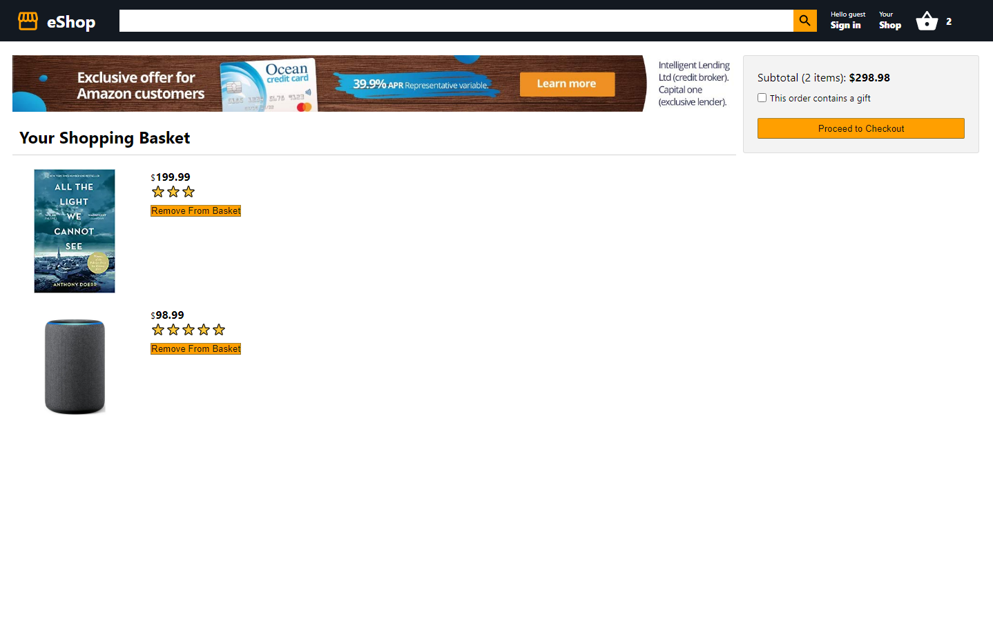 GitHub - gabricarte/amazon-clone: This is a clone of the Amazon website built using React.js and ...