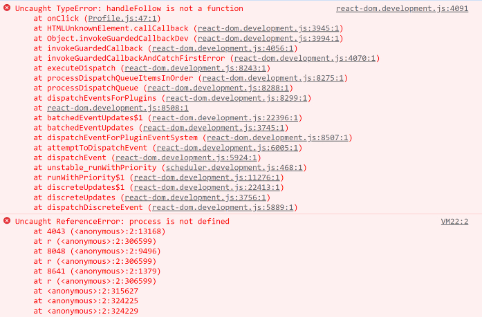 BUG: Unable to follow a user from the 'Most followed' section · Issue #35 · chris-townsend/where ...
