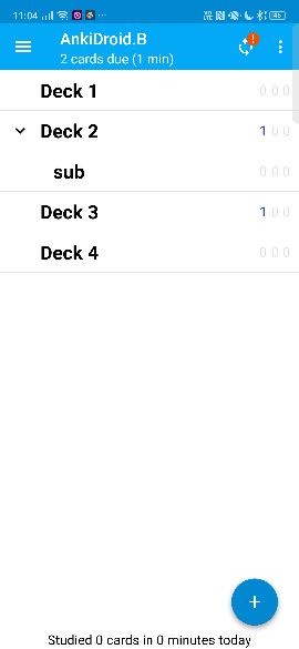 [Bug] After creating a subdeck, its parent deck's menu is displayed again · Issue #10632 ...