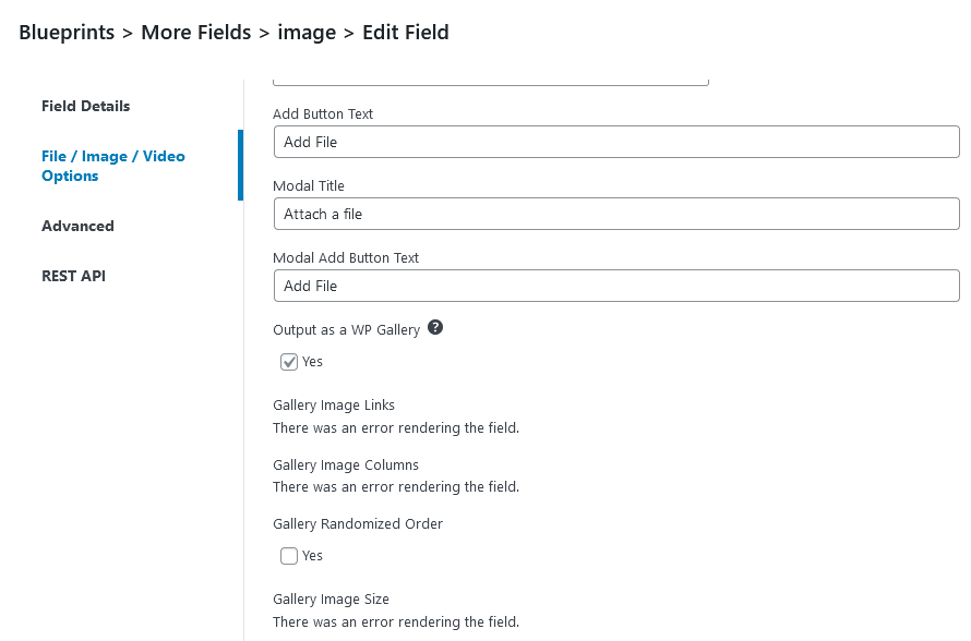 Image field: There was an error rendering the field. · Issue #6864 · pods-framework/pods · GitHub