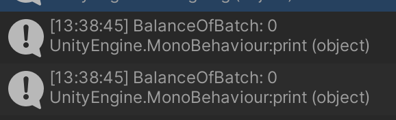 ERC1155BalanceOfBatchExample not working correctly · Issue #496 · ChainSafe/web3.unity · GitHub