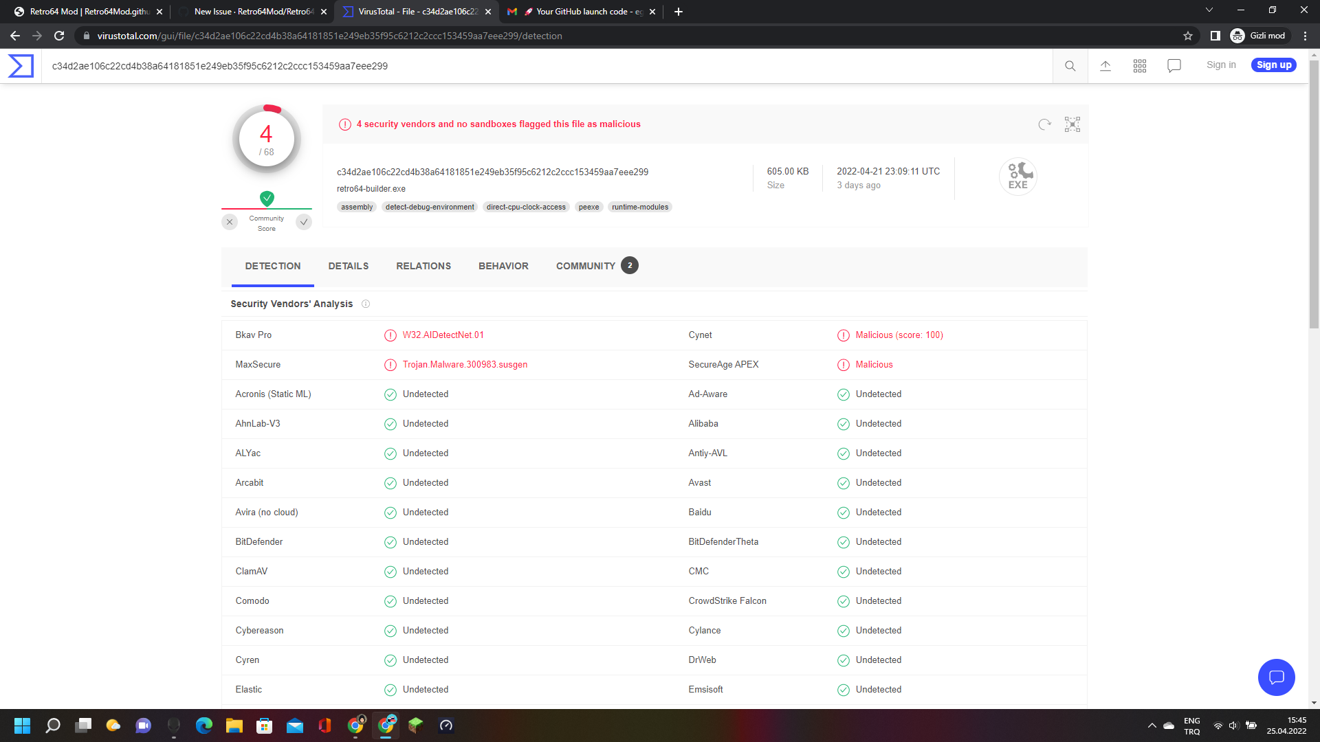 Antivirus · Issue #73 · Retro64Mod/Retro64Mod.github.io · GitHub