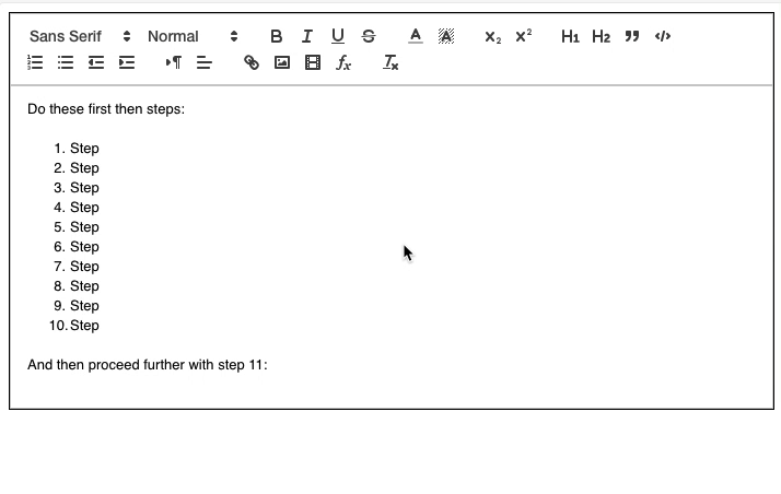 All Browsers Entering A Number With A Dot eg 30 Creates An Empty Sorted List 1 
