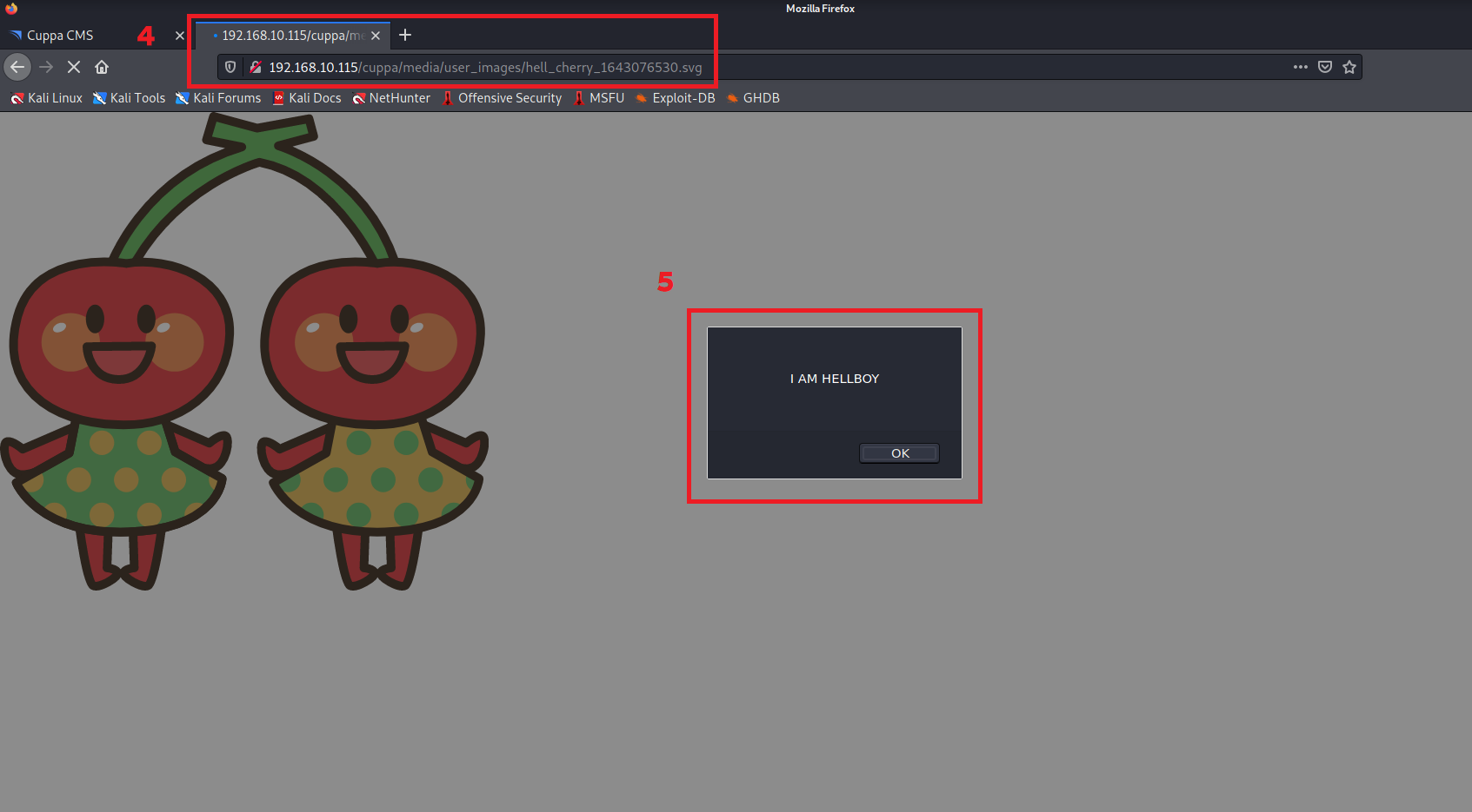 Stored XSS via user image upload in SVG format. · Issue #21 · CuppaCMS/CuppaCMS · GitHub