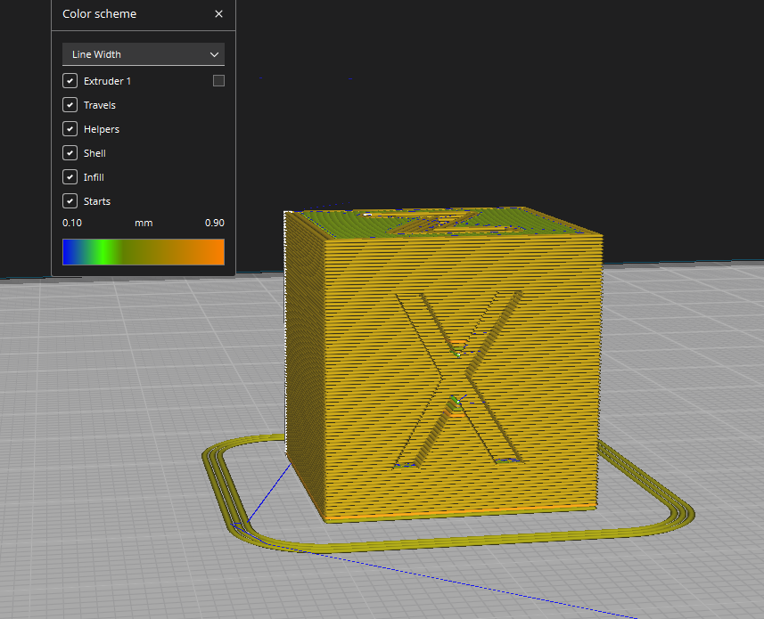 Cura 50 Beta1 Intial And Second Layer Thickness Messed Up In Gcode · Issue 11960 · Ultimaker