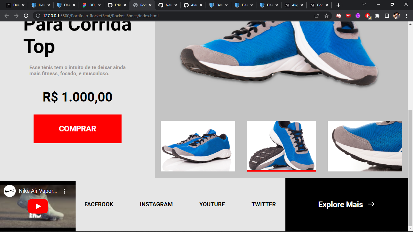 GitHub - Alan-Junqueira/rocket-shoes: Mini e-commerce of sports shoes