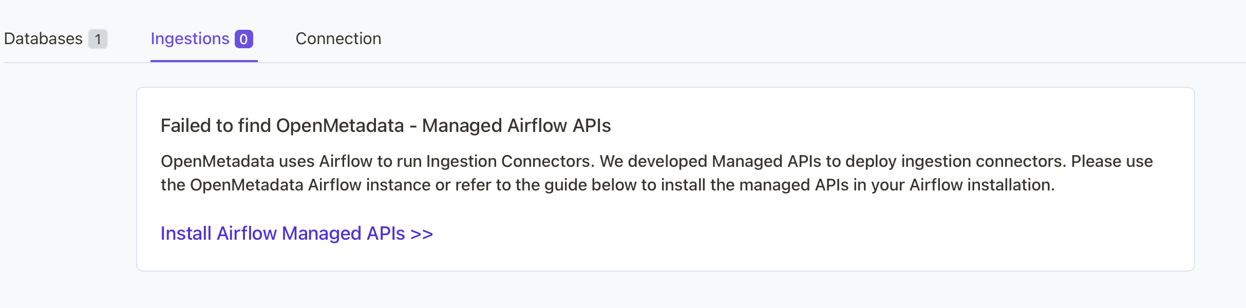 Airflow console doesn't come up when the ingestion container is restarted · Issue #7493 · open ...