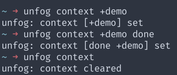 GitHub - norseghost/unfog-cli: A simple task and time manager.