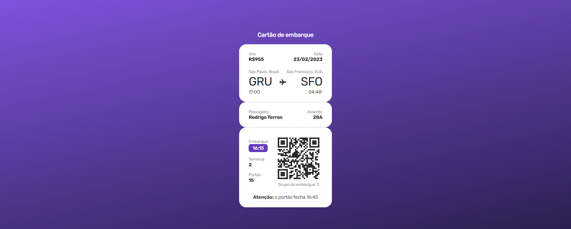 GitHub - claytonfortunato/Cartao-embarque-06