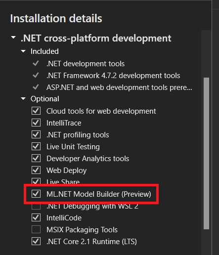 Selecting Model Builder In Vs Installer Should Install The Latest Version Of Mb · Issue 1590