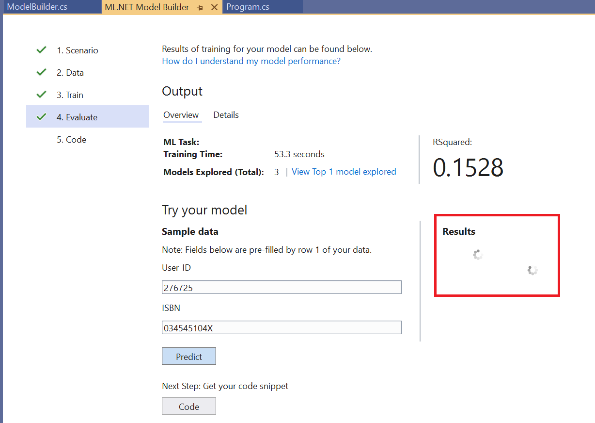 Try it out - double spinners · Issue #443 · dotnet/machinelearning-modelbuilder · GitHub