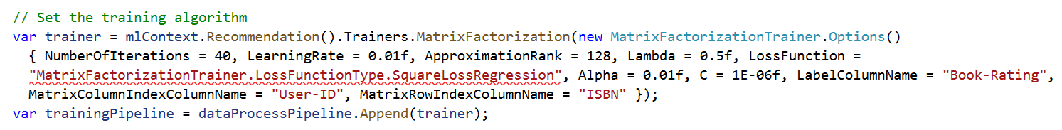 Generated console app error · Issue #444 · dotnet/machinelearning ...