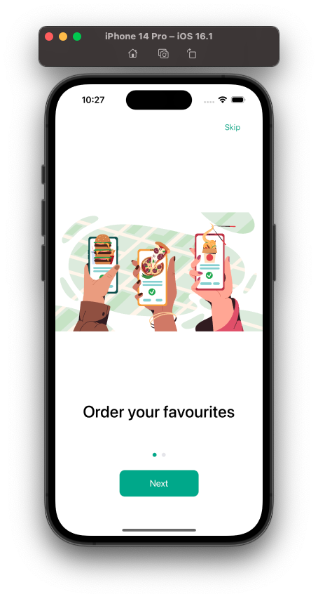 GitHub - ekremalkn/FoodOrderApp: MVVM, Storyboard and Xib UI