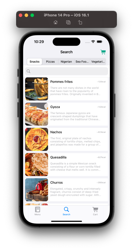 GitHub - ekremalkn/FoodOrderApp: MVVM, Storyboard and Xib UI