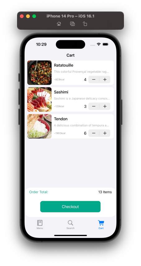 GitHub - ekremalkn/FoodOrderApp: MVVM, Storyboard and Xib UI