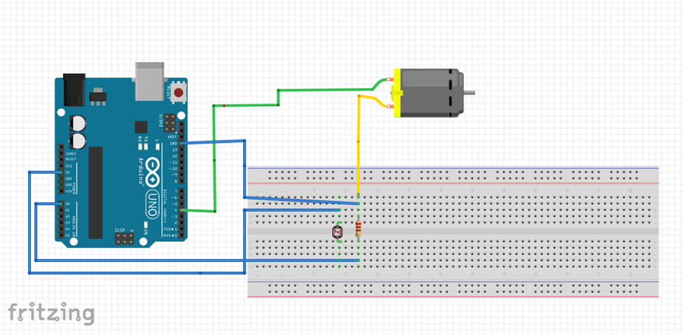 GitHub - cyuzuzo1/turn-on-motor-according-to-LDR: This project include ...
