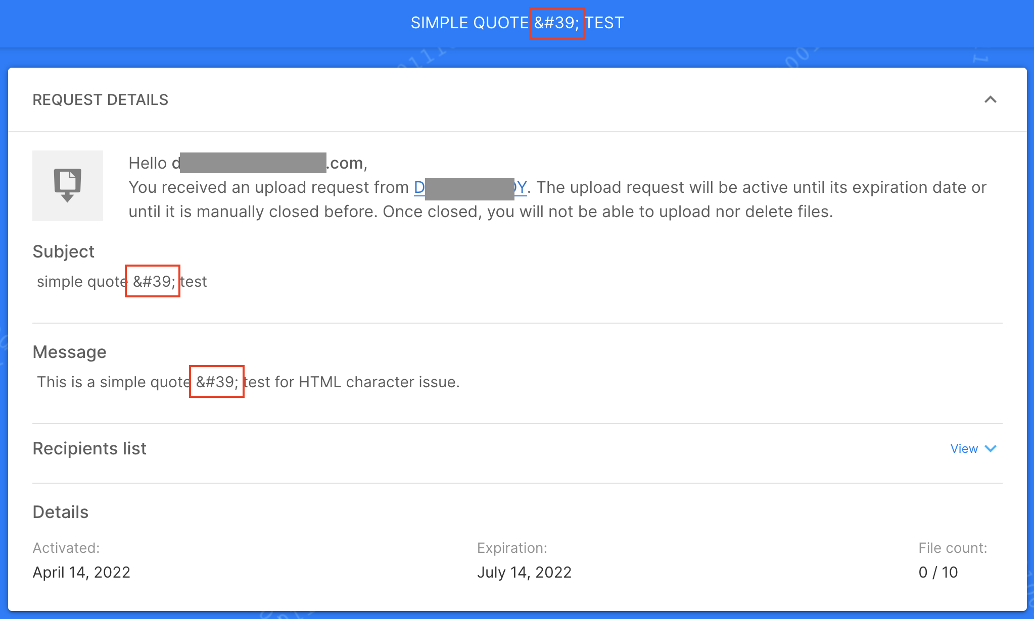 Problèmes d'affichage dans l'interface d'invitation de dépôt · Issue #189 · linagora/linshare ...