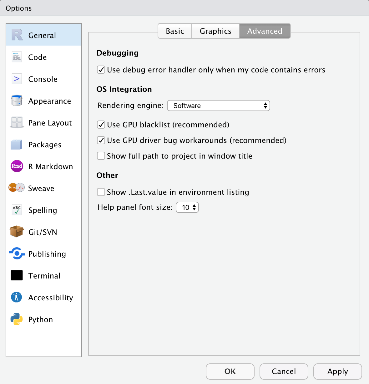 Fatal Error using Visual R Markdown on Rstudio 1.4.727 · Issue #7631 ...