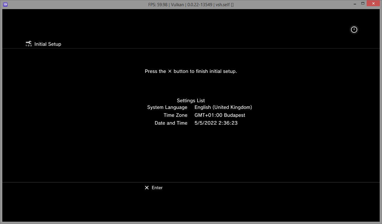 VSH regression: soft hang after Initial Setup · Issue #11930 · RPCS3 ...