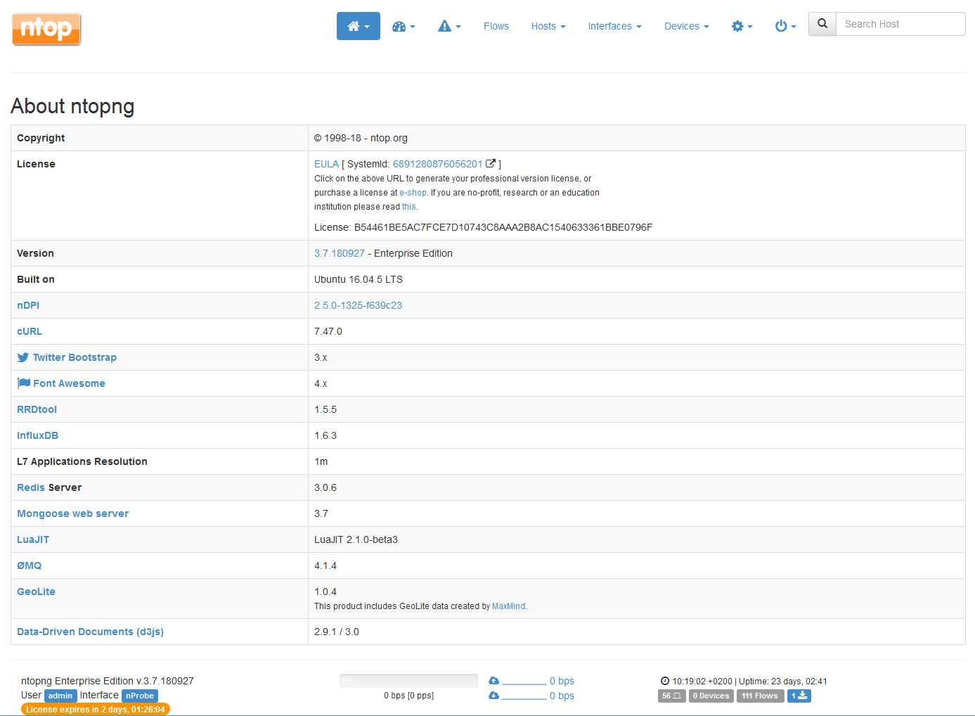 InfluxDB Missing measurements · Issue #2114 · ntop/ntopng · GitHub