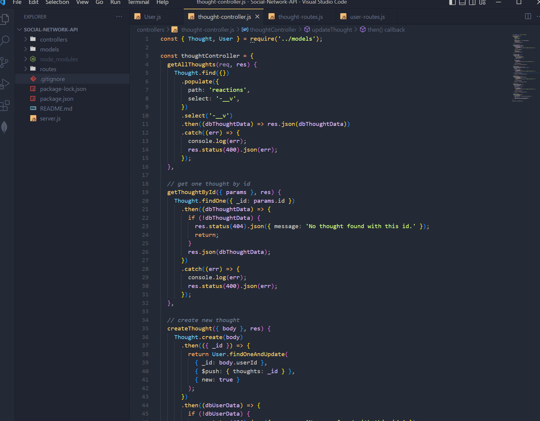 GitHub - NTParker/Social-Network-API