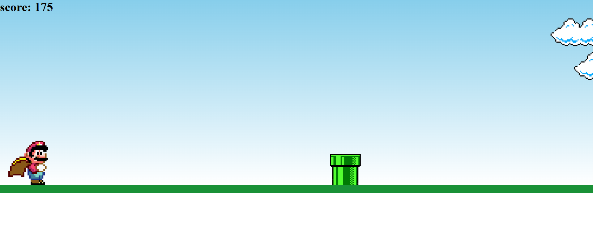 GitHub - isabelafagundes/mario-jump-game: O jogo consiste em manter o ...