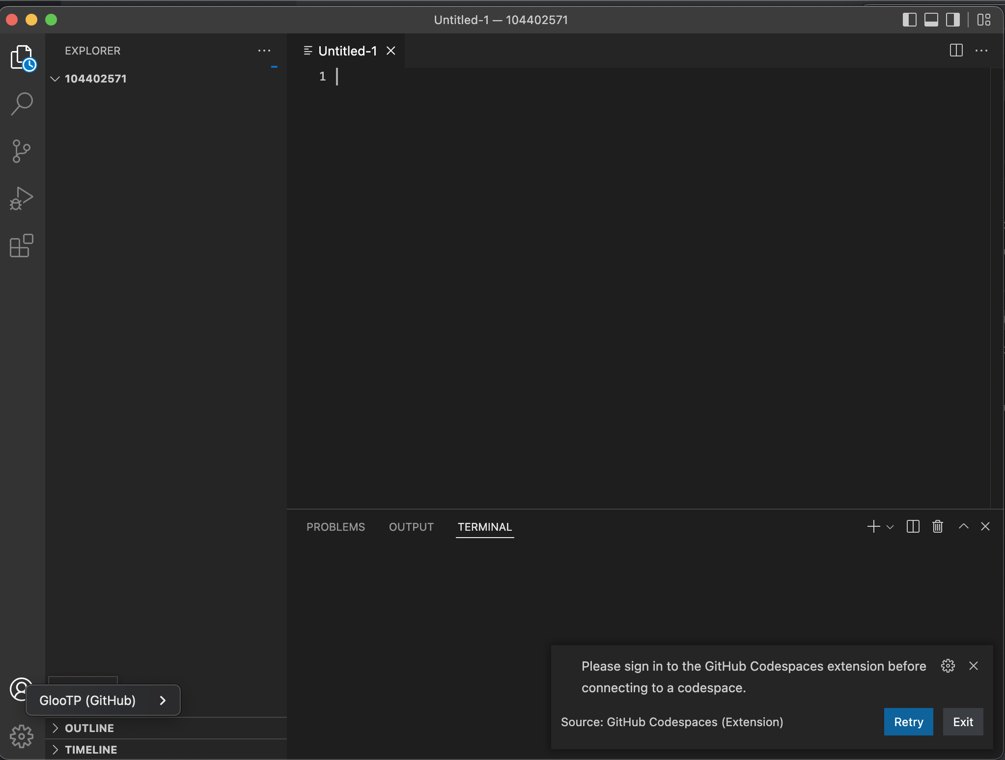 Logging To Github Extension Failed Vscode · Issue 2674 · Github 7914