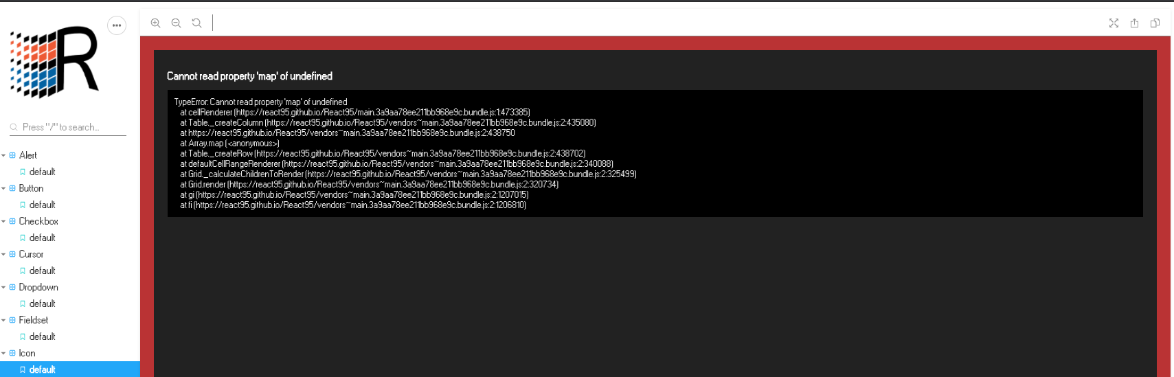 Unable to view icon storybook · Issue #175 · React95/React95 · GitHub