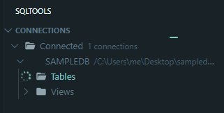 SQLite3 connection not responding. · Issue #616 · mtxr/vscode-sqltools · GitHub