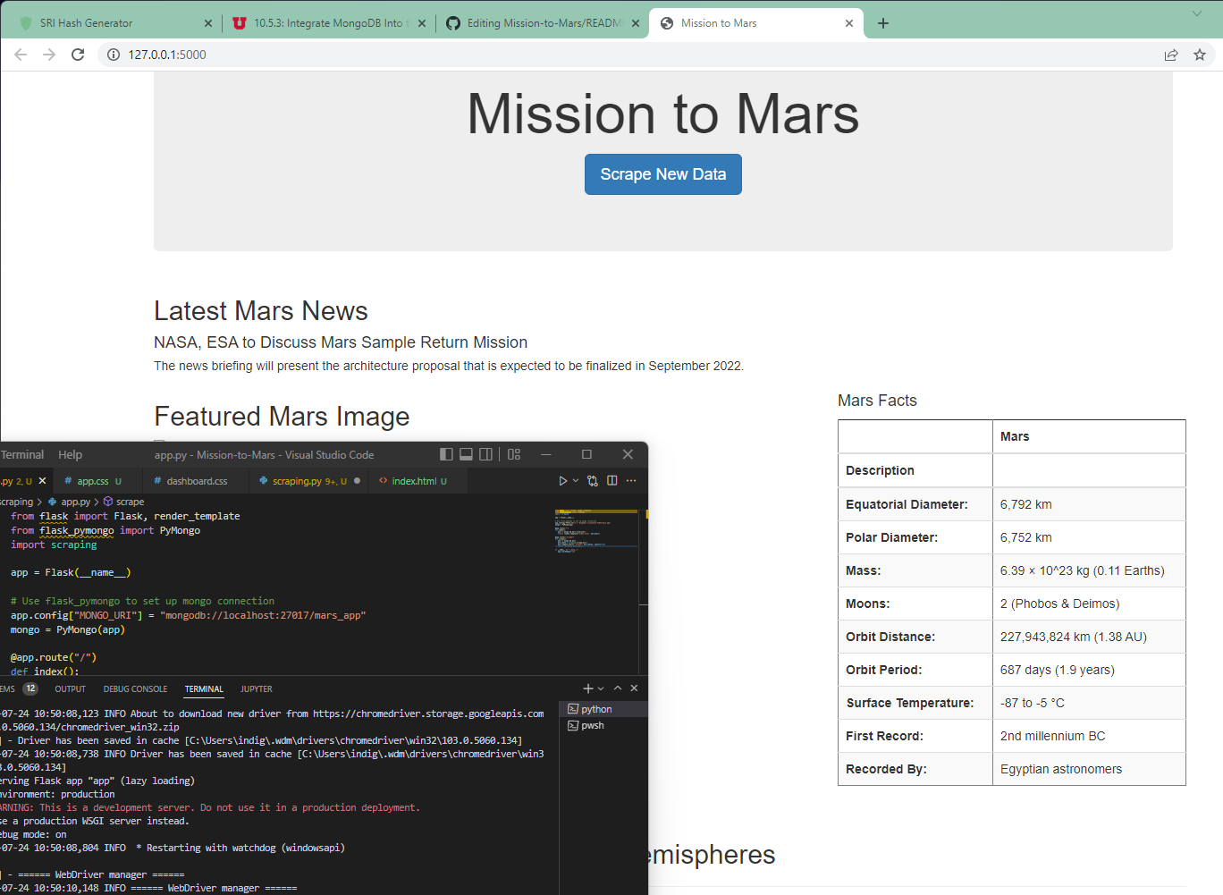 GitHub - Jblueart/Mission-to-Mars