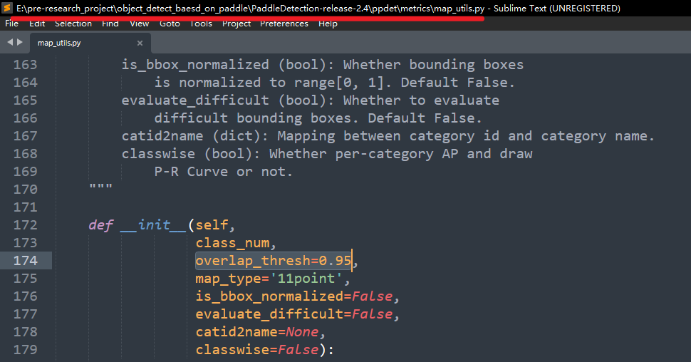 > @zmdcs 可以指定--classwise，会输出PR，具体代码在： https://github.com/PaddlePaddle/PaddleDetection/blob ...