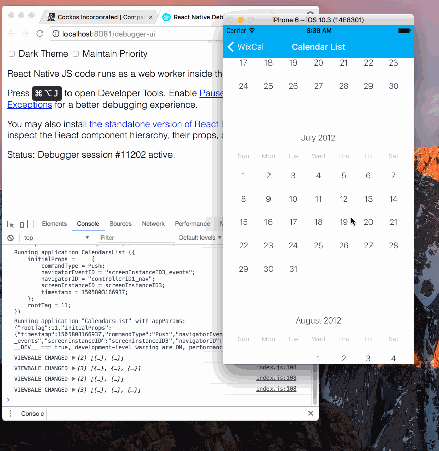 CalendarList super slow rendering in iOS (RN 0.47.2) · Issue #152 · wix/react-native-calendars ...