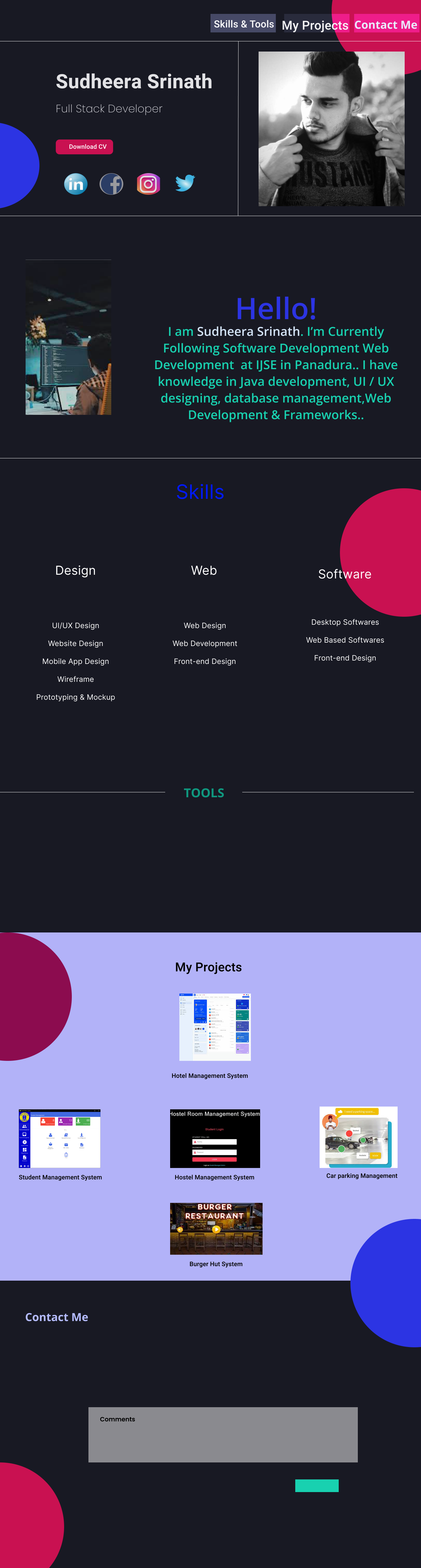 GitHub - sudheerasrinath/My-Portfolio