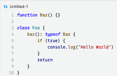 typeof breaks syntax · Issue #858 · microsoft/TypeScript-TmLanguage · GitHub