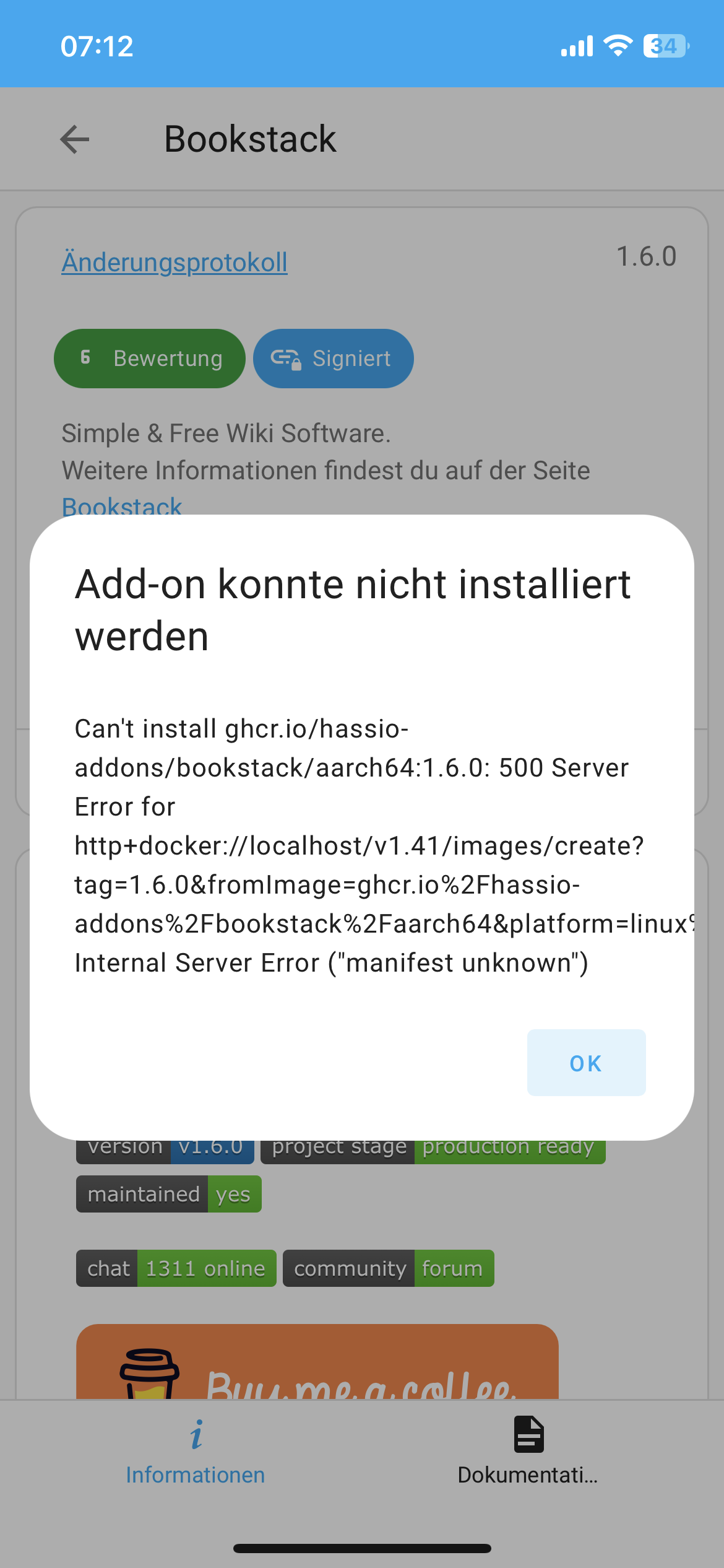 Update To 160 Throws An Error · Issue 210 · Hassio Addonsaddon 
